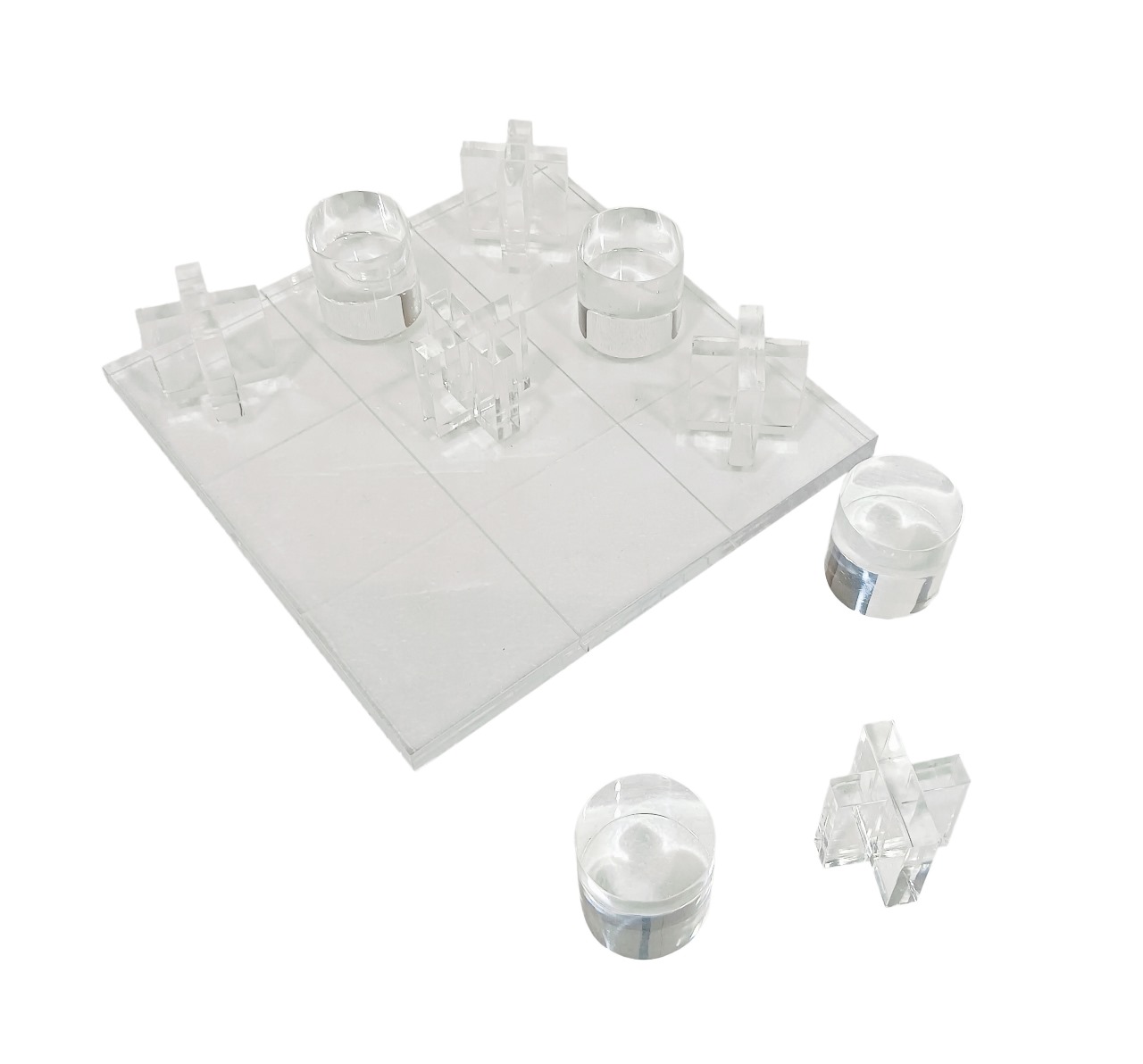 Transparent Tic Tac Toe – Dekora Arts