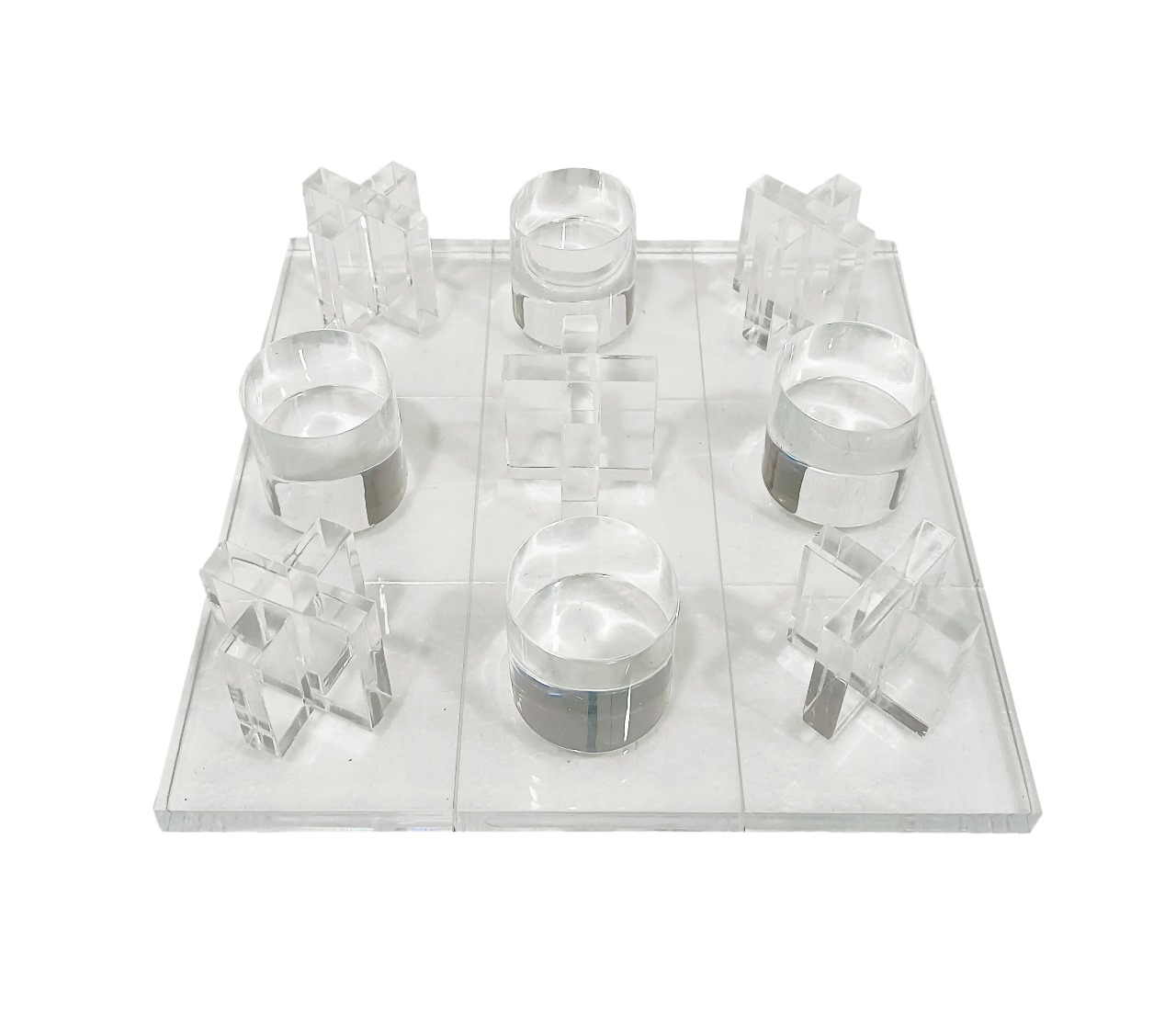 Transparent Tic Tac Toe – Dekora Arts