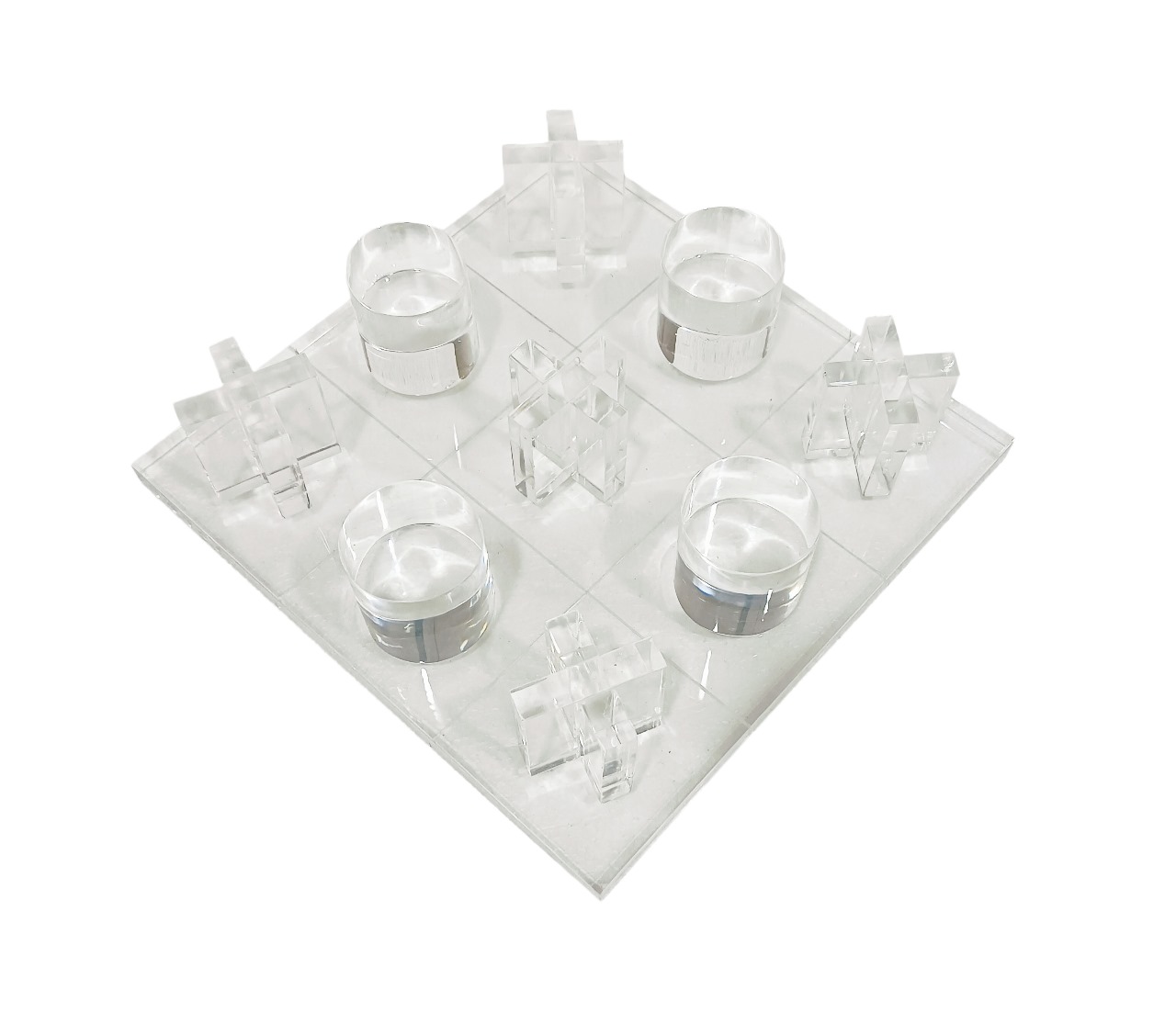Transparent Tic Tac Toe – Dekora Arts
